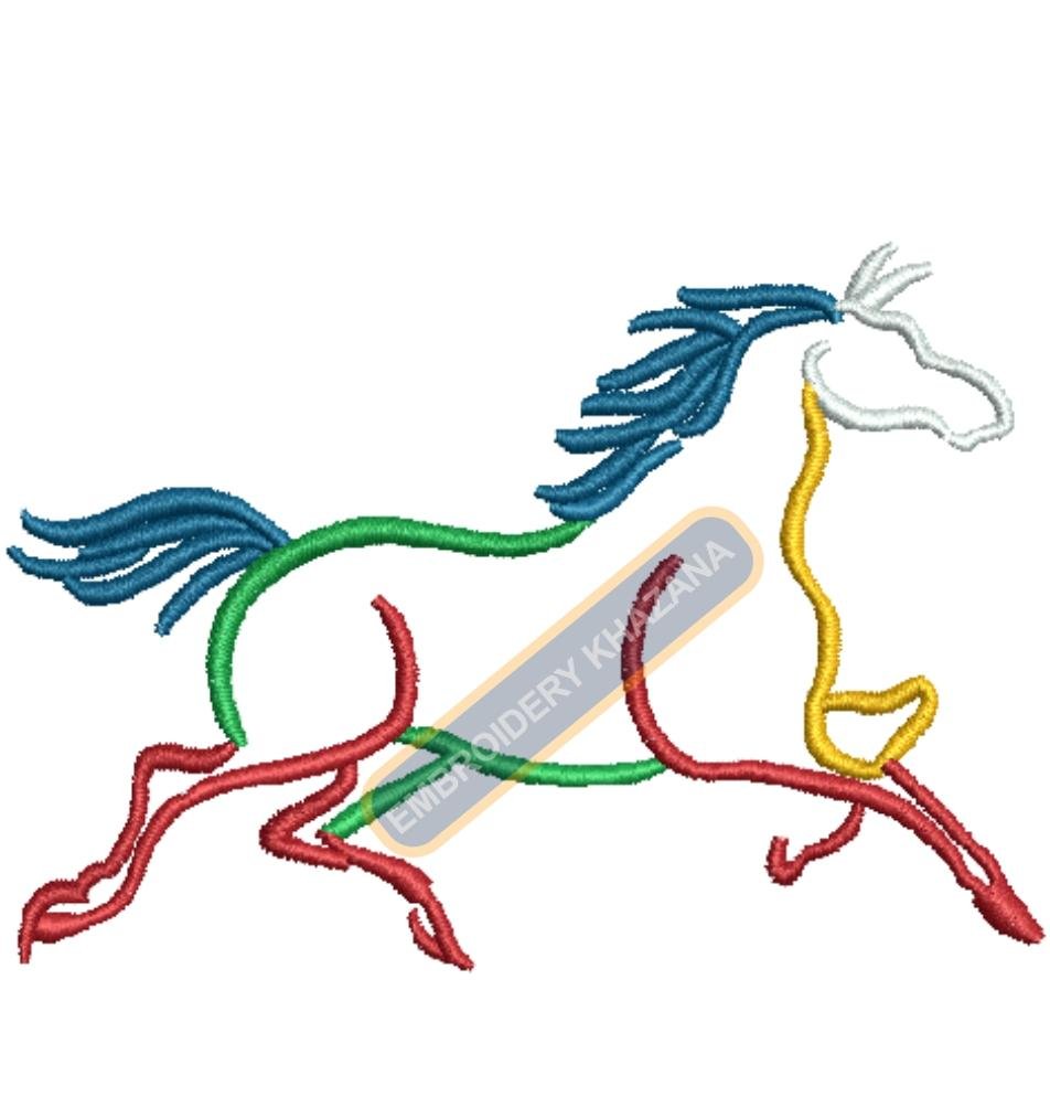 Horse Embroidery Designs | Horse Machine Embroidery Patterns