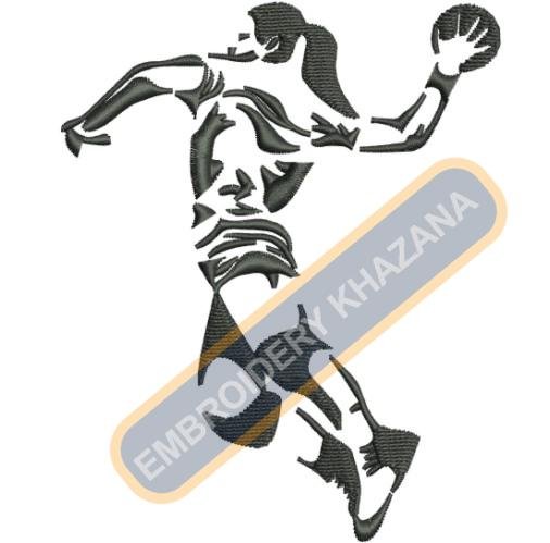 Sports Embroidery Designs | Custom Sports Machine Embroidery Patterns