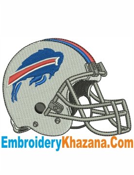 Buffalo Bills Logo Embroidery Design | Bills Football Team Embroidery